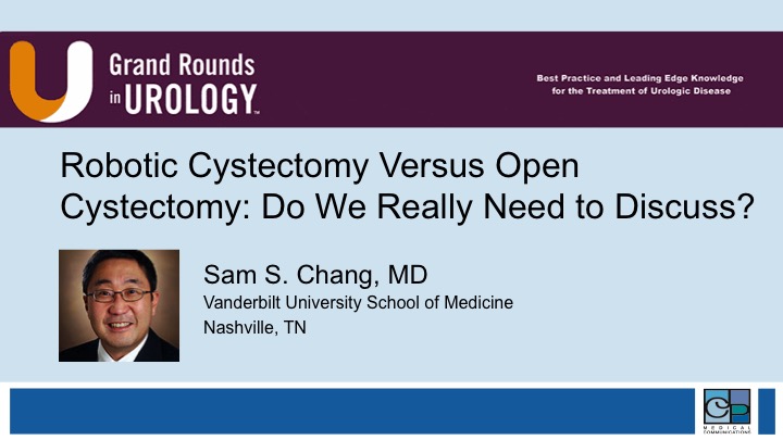 Dr. Sam S. Chang | Robotic Cystectomy vs Open Cystectomy | IBCU 2017