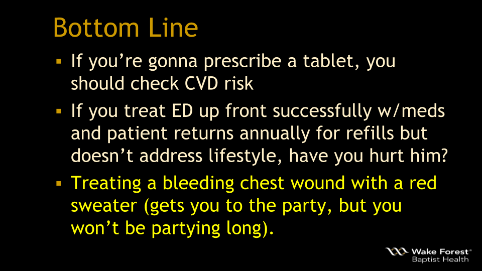 Dr. Ryan Terlecki | Erectile Dysfunction and Cardiovascular Health