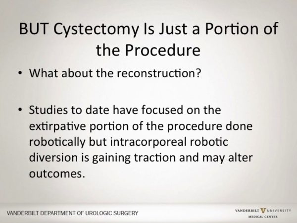 Sam S. Chang | Robotic Cystectomy Versus Open Cystectomy
