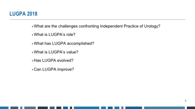 The Present and Future of LUGPA