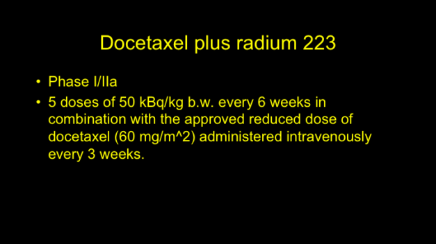 Philip J. Koo | Choosing a Companion Drug to Radium-223