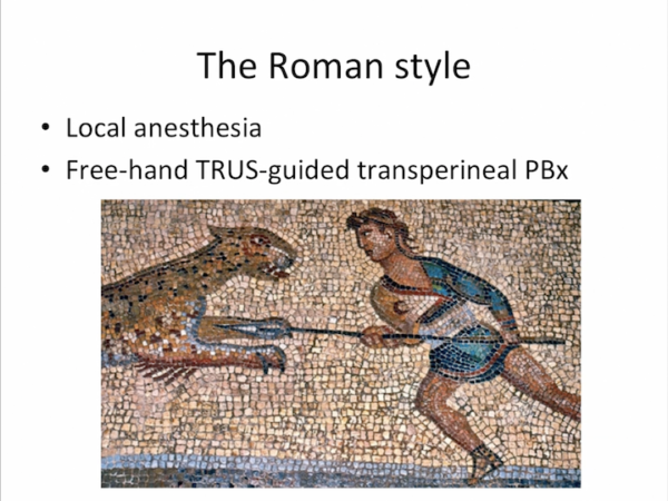 Roberto Miano, MD | Transperineal Prostate Biopsy: State of the Art