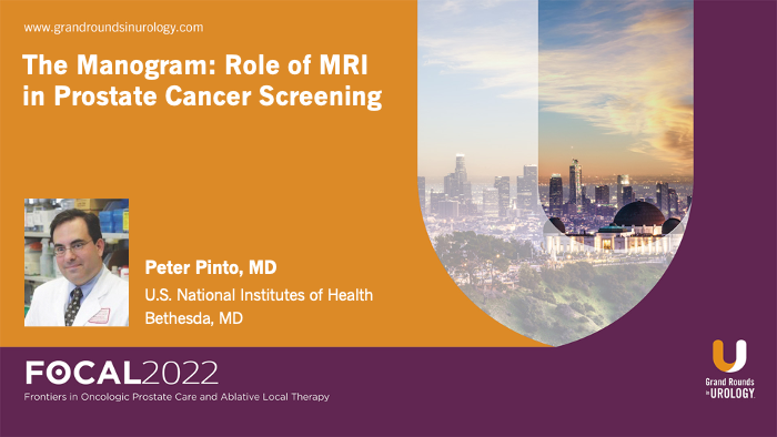 The Manogram: Role of MRI in Prostate Cancer Screening