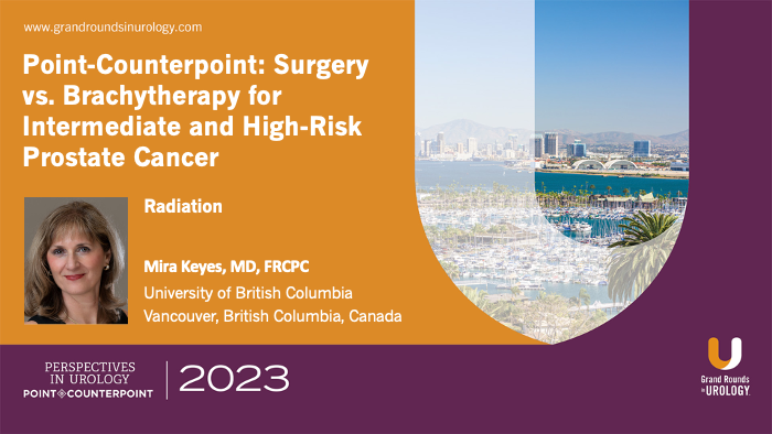 Intermediate and High-Risk Prostate Cancer - Brachytherapy