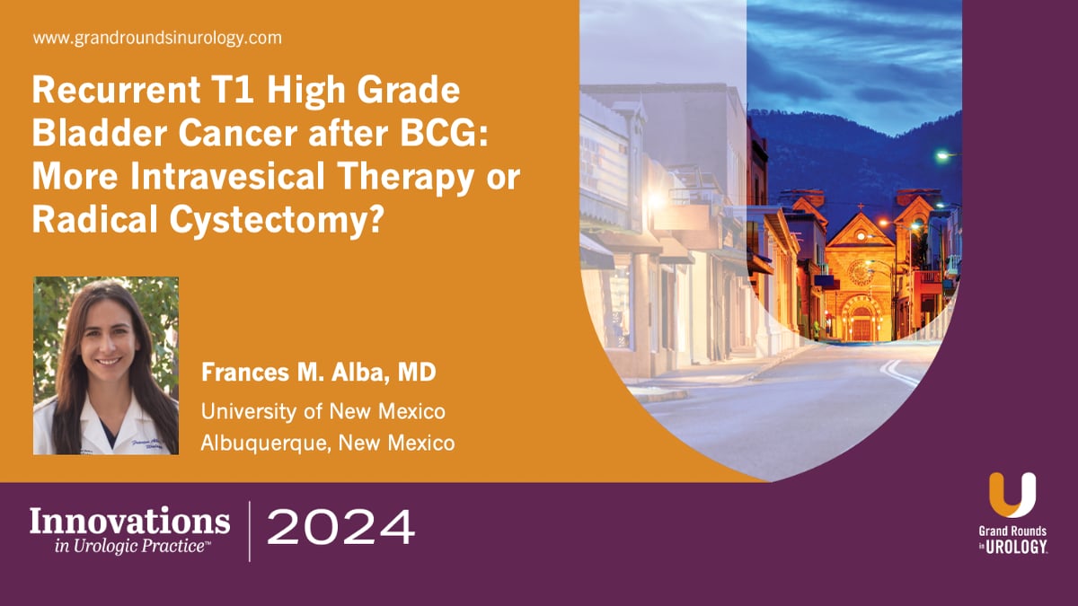Recurrent T1HG Bladder cancer after BCG