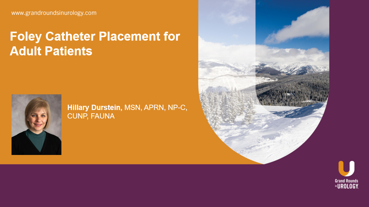 Foley Catheter Placement for Adult Patients