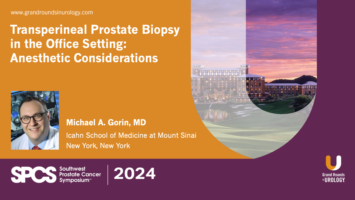 Transperineal Prostate Biopsy Anesthetic Considerations