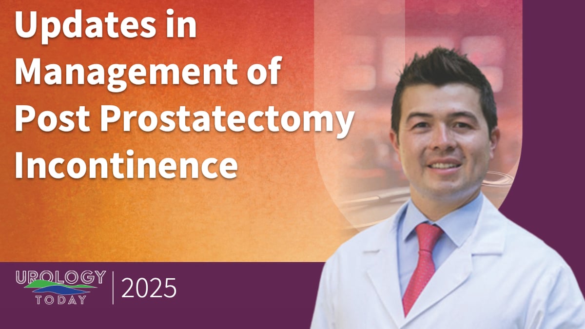 Updates in Post-Prostatectomy Incontinence Management with Dr. Jeffrey ...
